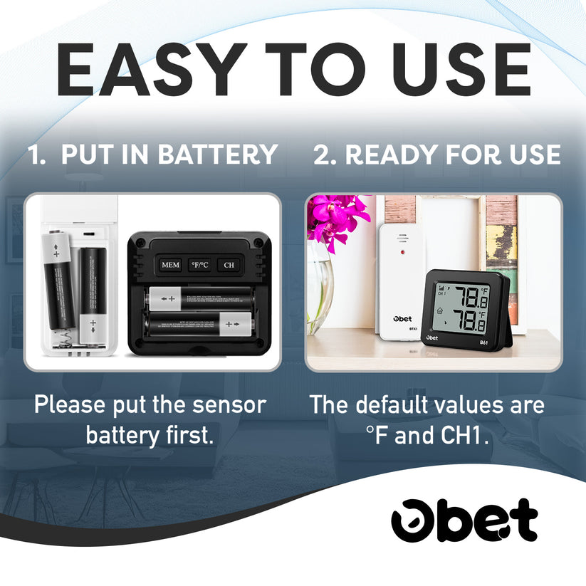 Outdoor Thermometer Wireless Indoor Outdoor Digital Thermometer Greenh ...